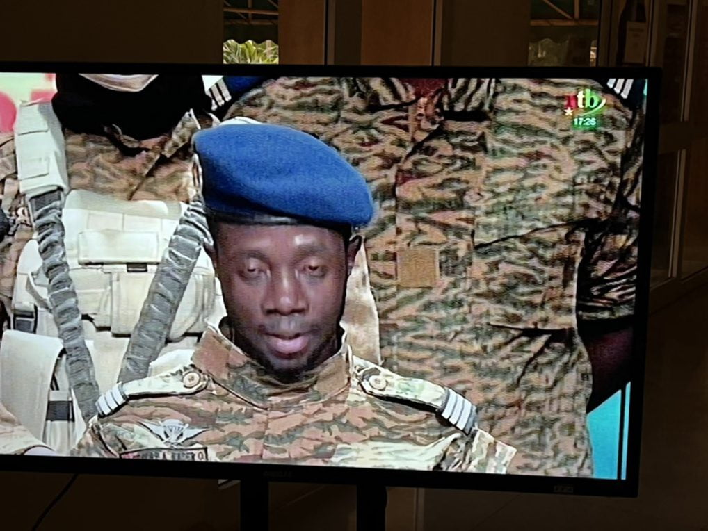 Lieutenant-Colonel Paul Henri Sandaogo Damiba nouvel homme fort du Faso ...