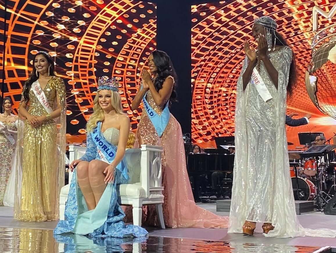 Olivia Yacé Finit Comme 2e Dauphine De Miss Monde Miss Côte Divoire