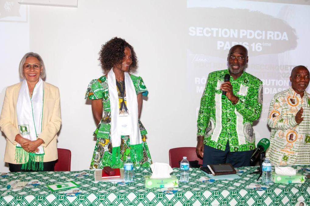 13e Congrès du PDCI-RDA: Soutien non négociable des militants de Paris ...