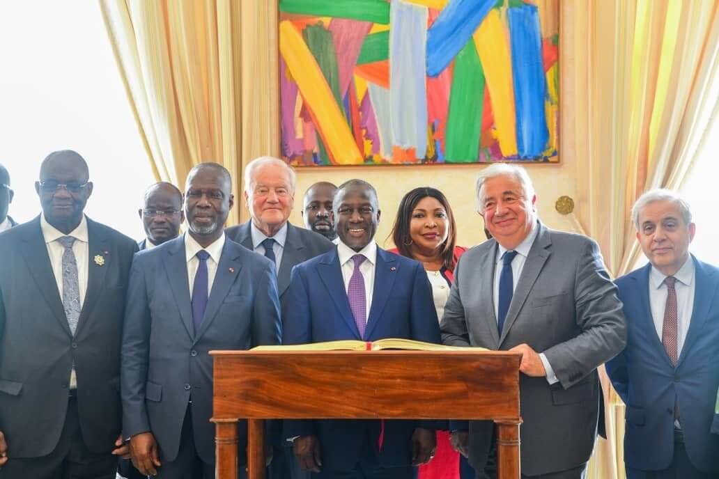 Bictogo à la rencontre des parlementaires français - Connectionivoirienne