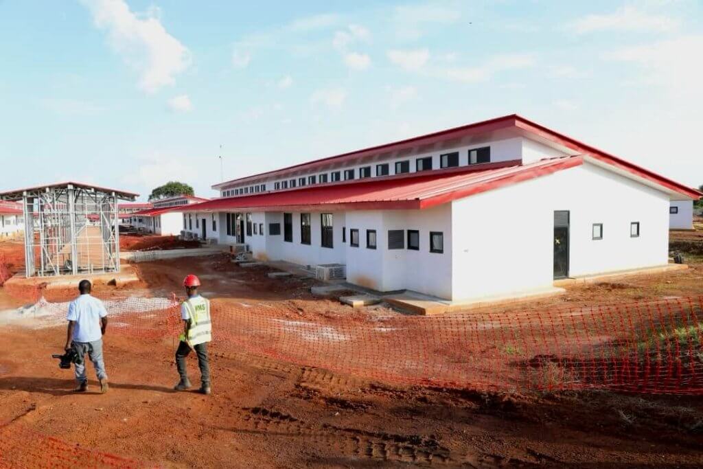 Le nouveau CHR de Katiola avec une capacité de 90 lits bientôt ouvert ...