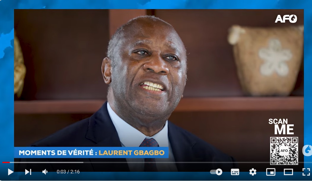 Laurent Gbagbo dit tout sur AFO Média: "Moi je vais me battre jusqu’à ...