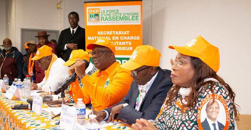 Le RHDP mobilise les militants de la diaspora pour une participation massive à la présidentielle ...