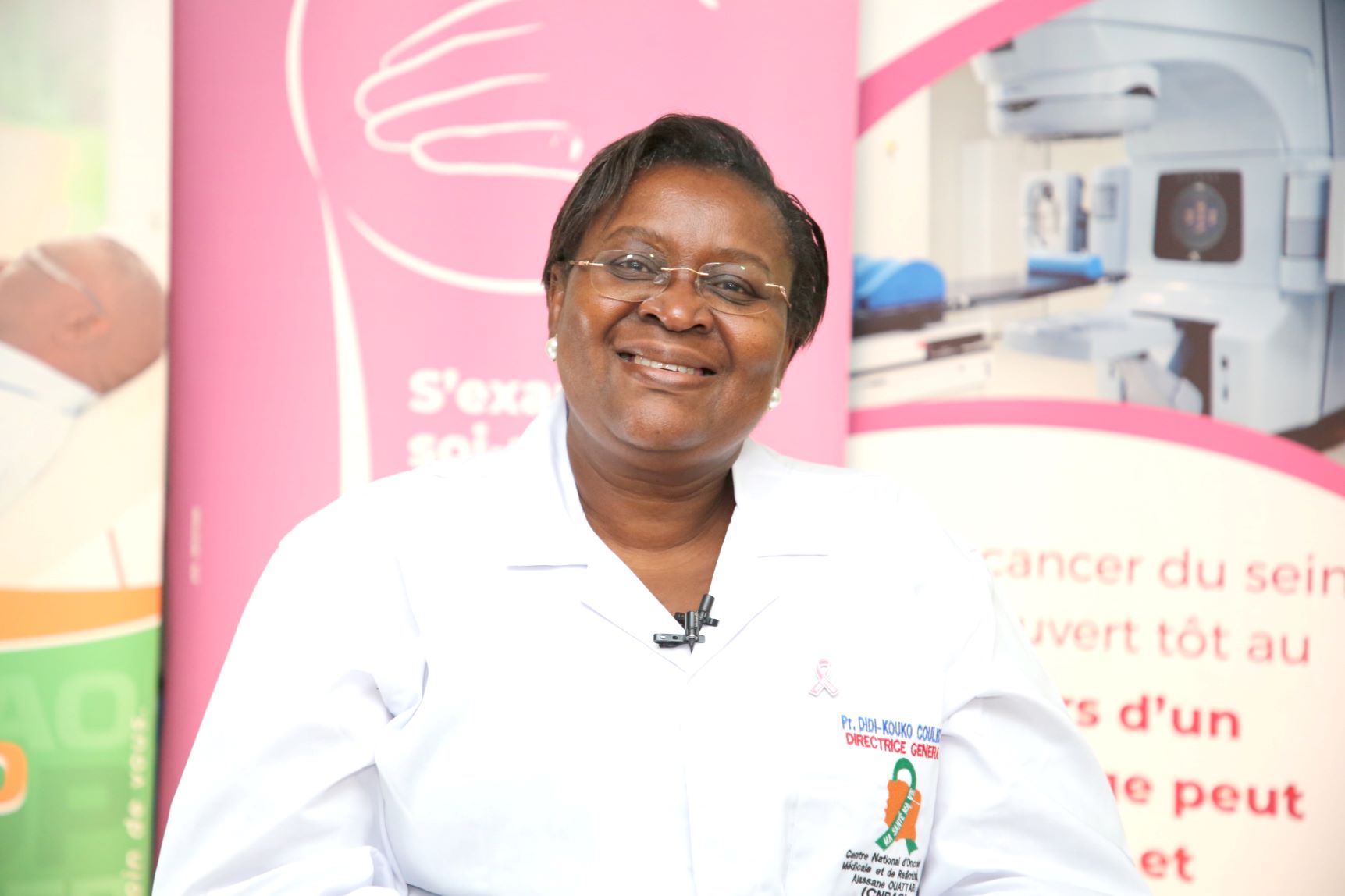 Prof. Judith Didi-Kouko: "Lorsqu'un cancer du sein est découvert tôt ...