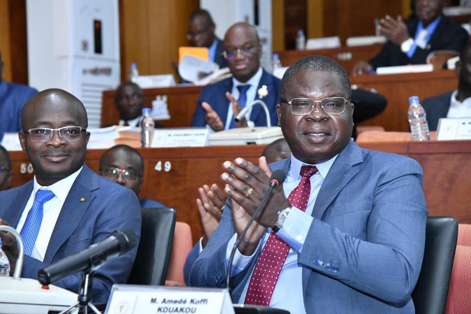 Amedé Kouakou a osé traiter Tidjane Thiam, déjà ministre du Plan et du ...