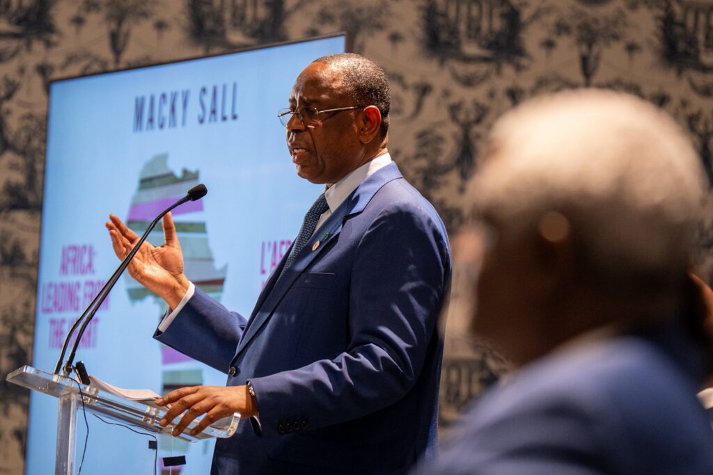 Macky Sall présente son nouveau livre « L’Afrique au cœur » à New York ...